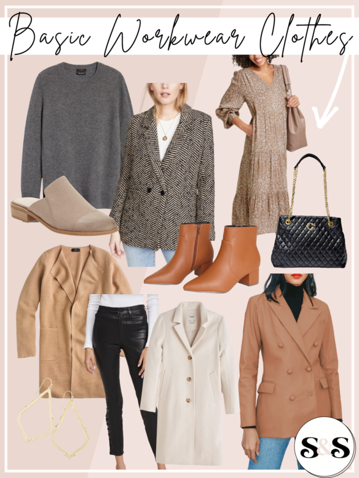 Basic Workwear Clothes | Top 10 Work Wardrobe Finds