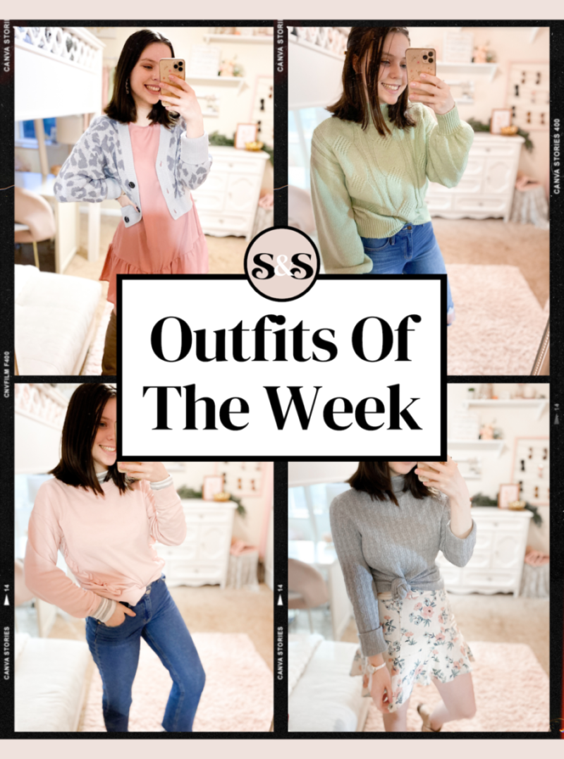 5 Super Cute Spring Outfit Ideas For School | Outfits Of The Week