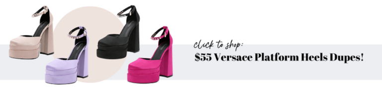 25+ Best Affordable Versace Platform Heels Dupes!